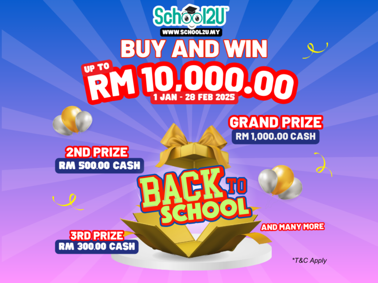 Back To School Buy And Win Lucky Draw 2025 - Eduquay